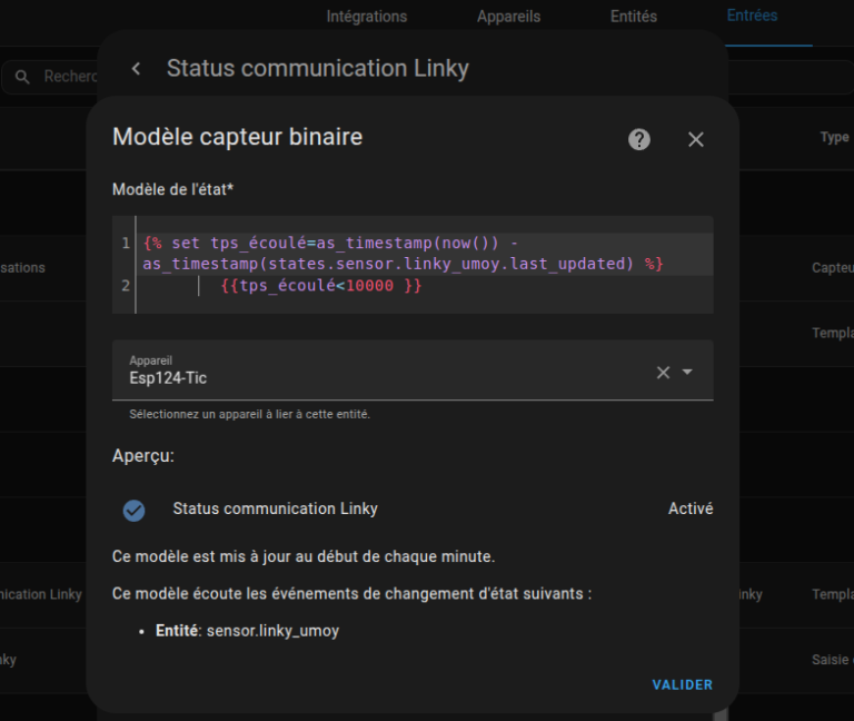 HA-Teleinformation Linky-Mode Standard – Domo Rem81